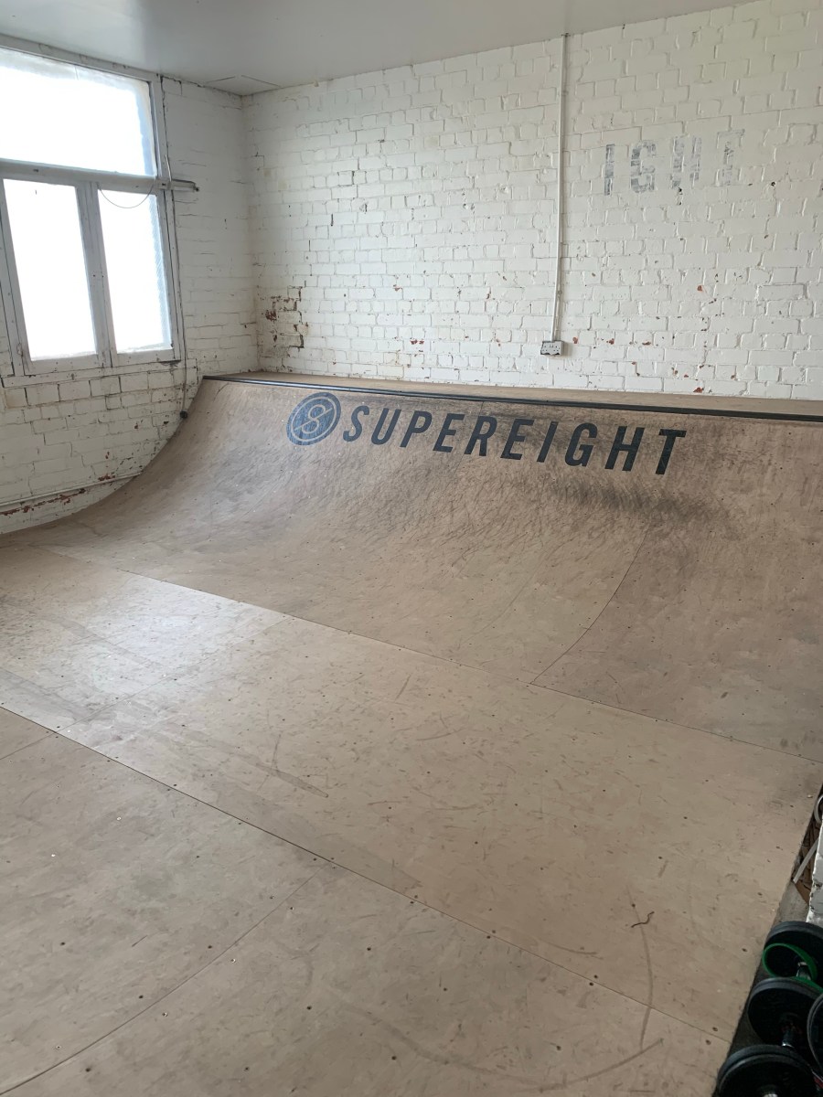 Supereight mini ramp build! – Boardroom Skateparks LTD